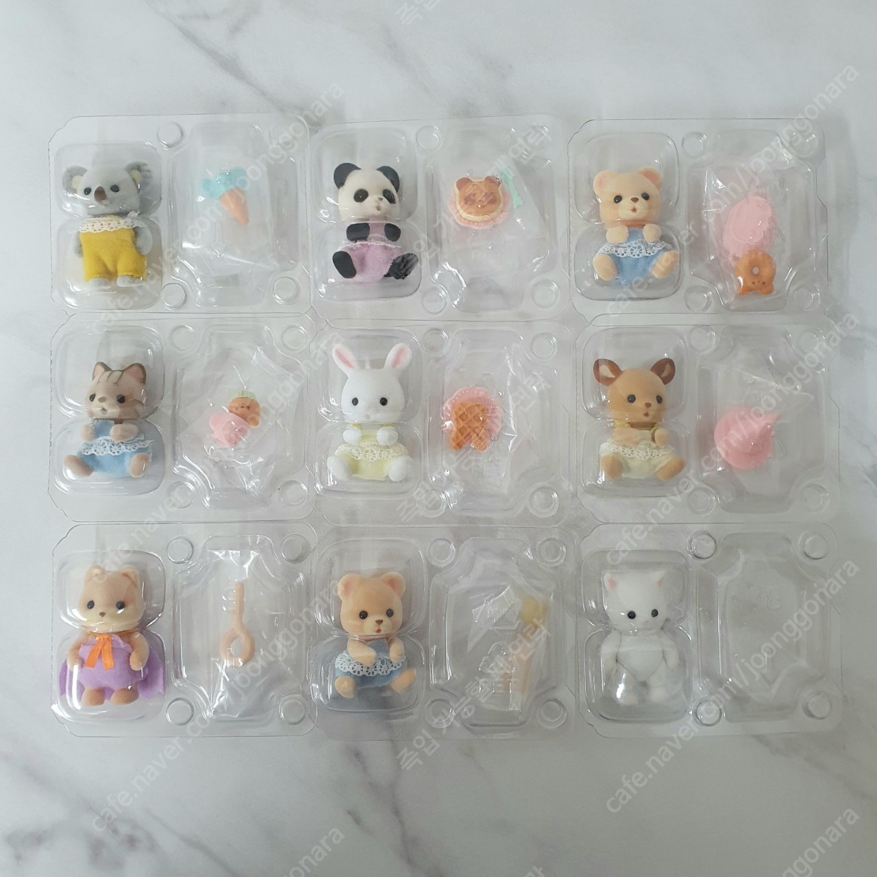 실바니안 블라인드백 아기 코알라 판다 토끼 고양이 곰 강아지 피규어브릭 중고나라